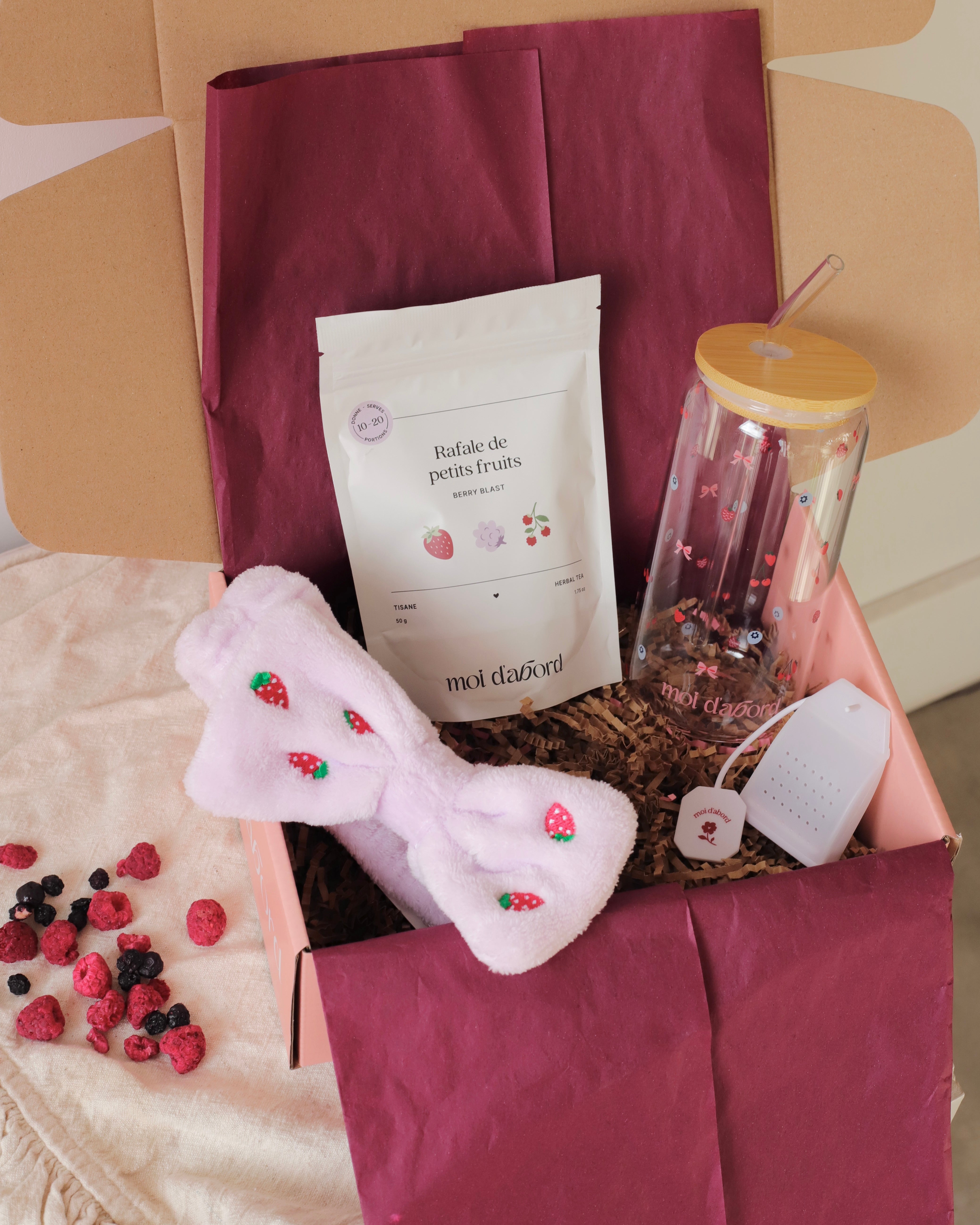 Boîte cadeau - Rafale de petits fruits – Moi d'abord